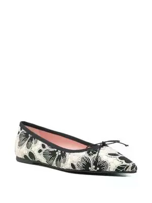 Pretty Ballerinas Floral-print Ballet Flats