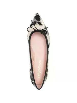 Pretty Ballerinas Floral-print Ballet Flats