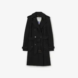 Burberry Midlength Paisley Lace Trench Coat