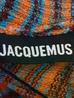 Jacquemus La Zucca Striped Midi Dress