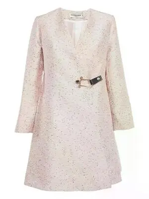 Balenciaga Buckle-fastening Coat