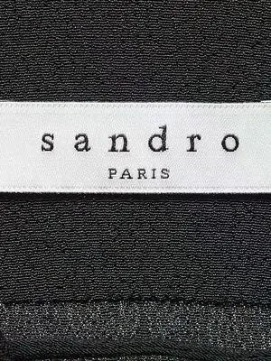 Sandro Lace-up Dress