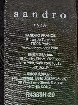 Sandro Lace-up Dress