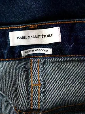 ISABEL MARANT VINTAGE 2024 Torchon-piping Jeans