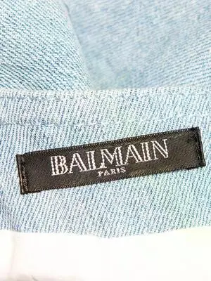 Balmain Double-breasted Denim Dress