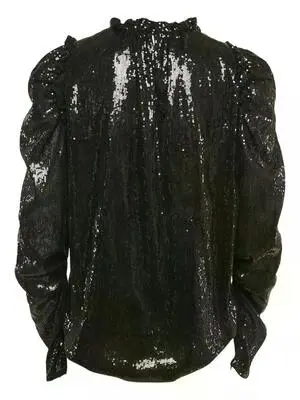 INGIE PARIS Sequin-embellished Blouse
