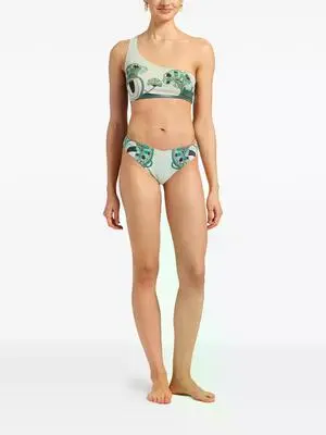 La DoubleJ Mirage Floral Bikini Bottoms - Blue