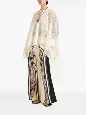 La DoubleJ Lace Collared Shirt