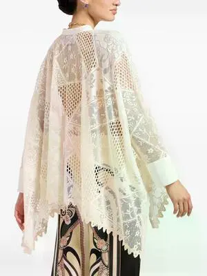 La DoubleJ Lace Collared Shirt