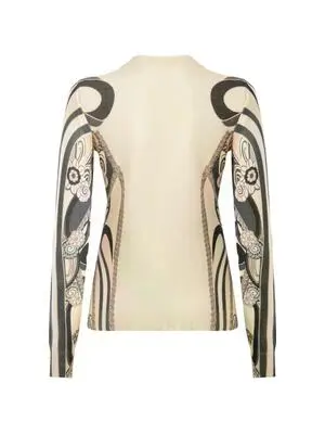 La DoubleJ Printed Knitted Top