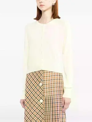 N.peal Ivy Cropped Cardigan - Yellow