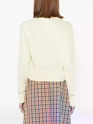 N.peal Ivy Cropped Cardigan - Yellow