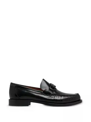 FERRAGAMO Gancini Detail Loafers