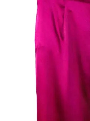 PUROTATTO Satin Wide-leg Trousers