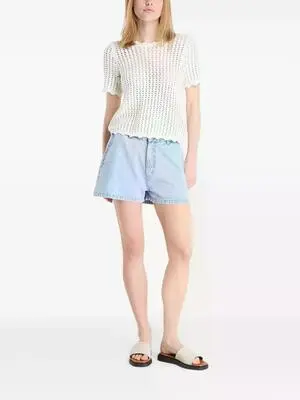 Carhartt Work In Progress Light-wash Denim Shorts