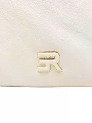 ERMANNO FIRENZE Small Victoria Logo-plaque Shoulder Bag - Neutrals