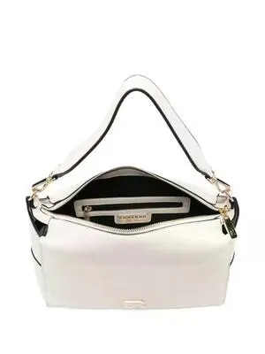 ERMANNO FIRENZE Small Victoria Logo-plaque Shoulder Bag - Neutrals