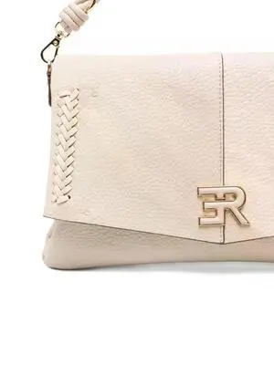 ERMANNO FIRENZE Braided-detail Shoulder Bag - Neutrals