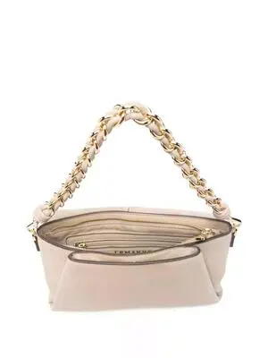 ERMANNO FIRENZE Braided-detail Shoulder Bag - Neutrals