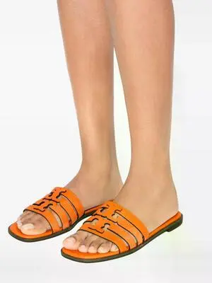 Tory Burch Ines Slides - Orange