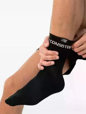GYM SOX Logo-detail Ankle Socks