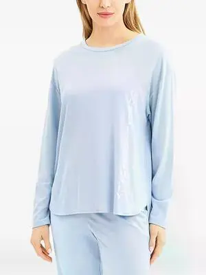 Rochas Shirt With Side Text Print