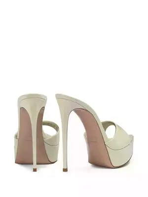 LE SILLA Uma Stiletto-heel Sandals - Neutrals