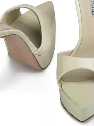 LE SILLA Uma Stiletto-heel Sandals - Neutrals