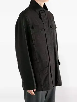 OMAR AFRIDI High-neck Multi-pocket Jacket