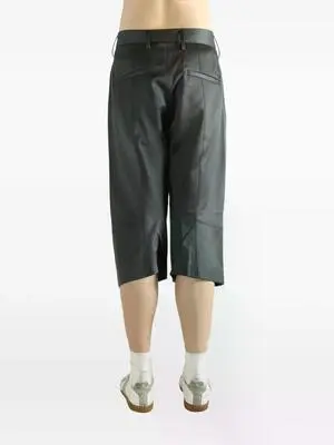 OMAR AFRIDI Paneled Wool Shorts