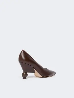 Max Mara Patent Leather Court Shoes