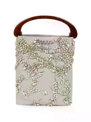 Dries Van Noten Embellished Tote Bag - Grey