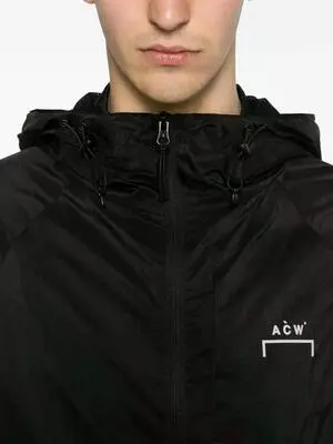 A-COLD-WALL* Logo-print Drawstring Hooded Jacket