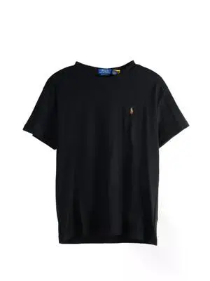 Polo Ralph Lauren Embroidered Polo Pony T-shirt - Black