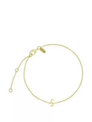 DESIGN LETTERS S-charm Bracelet - Gold