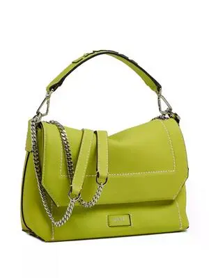 LANCEL Ninon Soft Leather Shoulder Bag - Green