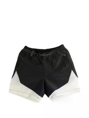 AND WANDER X Roa Panelled Belted Shorts