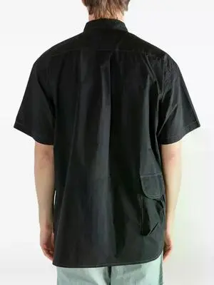AND WANDER Cargo-pocket Short-sleeve Shirt