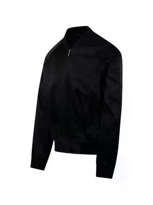 Gucci Gg Cotton Satin Zip Jacket