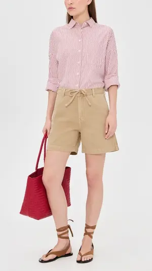 Madewell Drawstring Denim Shorts