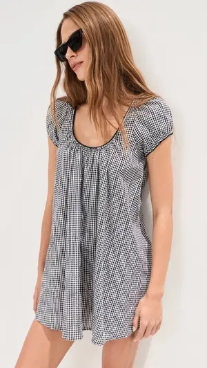 LE BOP Babydoll Mini Dress