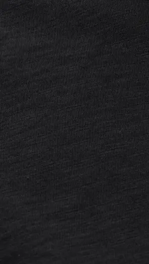 Theory Bind Neck Boxy Tee - Black