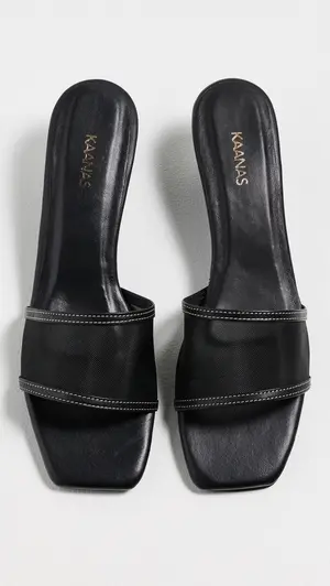 Kaanas Amine Kitten Heel Sandals