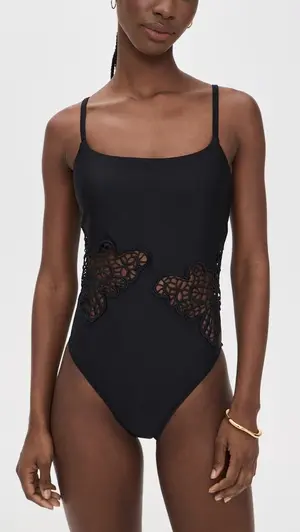 L'Agence Remi Crochet One-piece Swimsuit