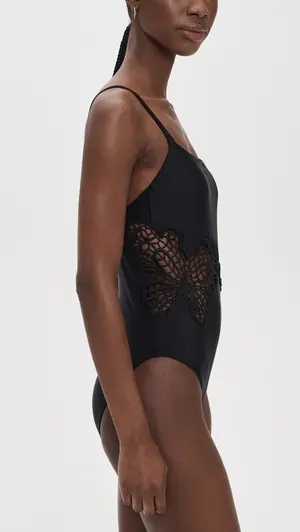 L'Agence Remi Crochet One-piece Swimsuit