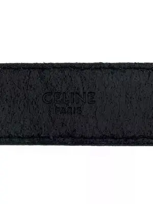 Celine Embellished Leather Belt