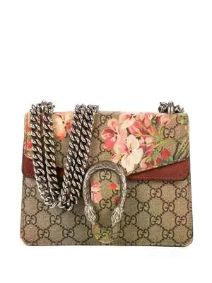 Gucci Dionysus Gg Supreme Shoulder Bag - Neutrals