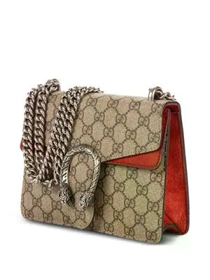 Gucci Dionysus Gg Supreme Shoulder Bag - Neutrals