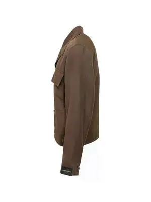GABRIELE PASINI Flap-pocket Jacket - Brown
