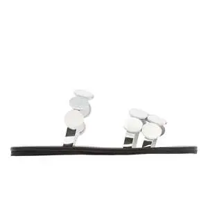 ANCIENT GREEK SANDALS Kirini Sandals - Silver